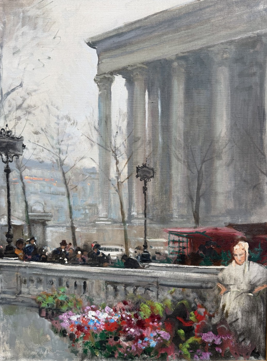 HERVE Jules Peinture Française 20è Paris animation place de La ...